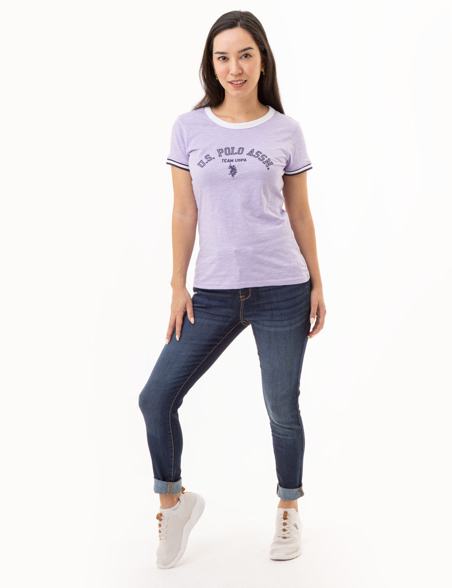 DUAL TRIM U.S. POLO ASSN. RINGER T-SHIRT– U.S. Polo Assn.