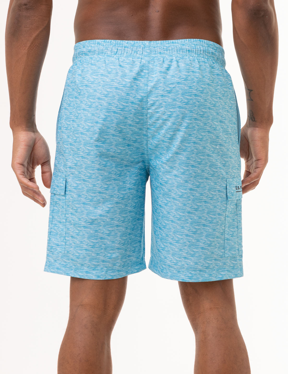 9 HEATHER CARGO SWIM TRUNKS– U.S. Polo Assn.