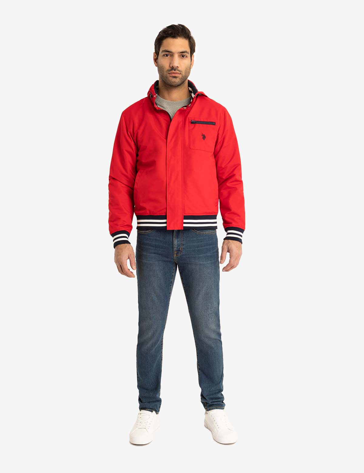 YACHT JACKET WITH PATCH POCKET– U.S. Polo Assn.