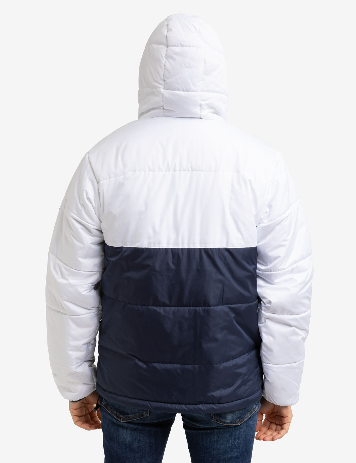 COLORBLOCK WORDMARK PUFFER JACKET– U.S. Polo Assn.