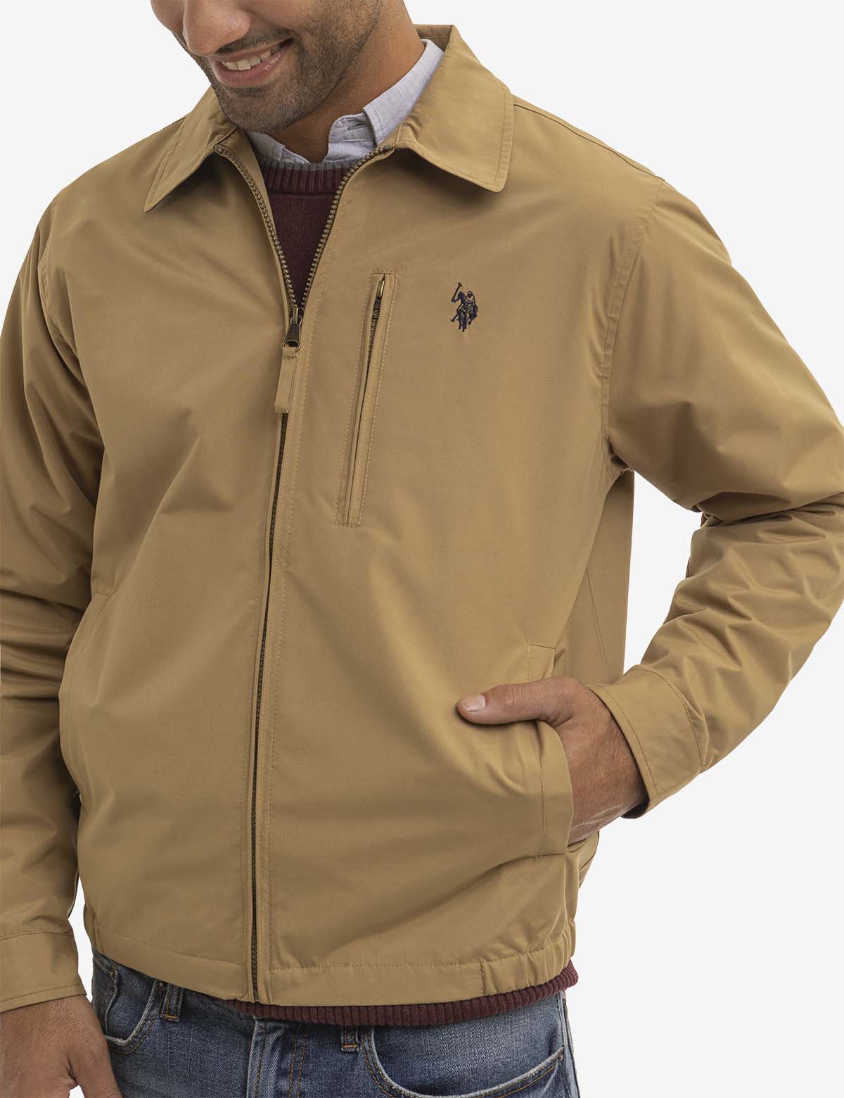 LIGHTWEIGHT MICRO JACKET– U.S. Polo Assn.