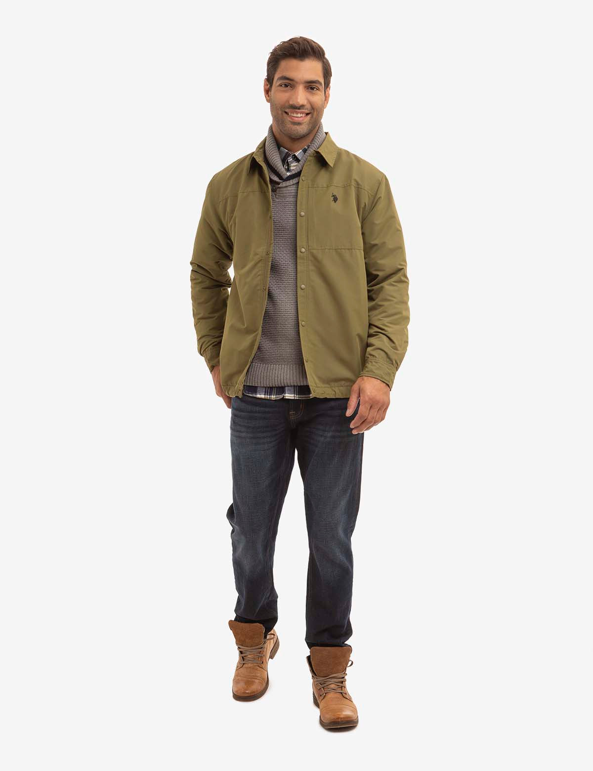 POLAR FLEECE SHACKET– U.S. Polo Assn.