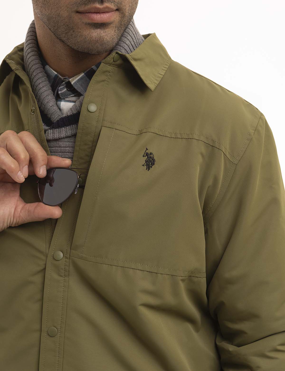 POLAR FLEECE SHACKET– U.S. Polo Assn.