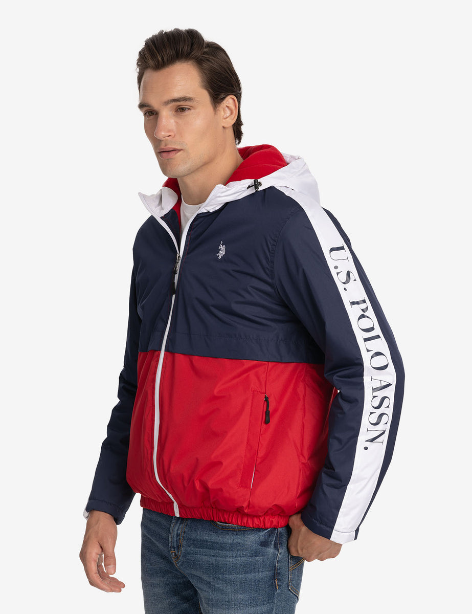 USPA FLEECE LINED COLOR BLOCK JACKET– U.S. Polo Assn.