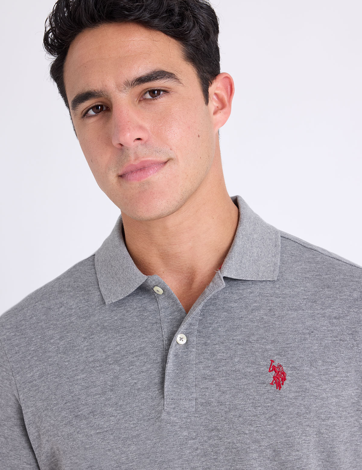 SOLID INTERLOCK POLO SHIRT– U.S. Polo Assn.