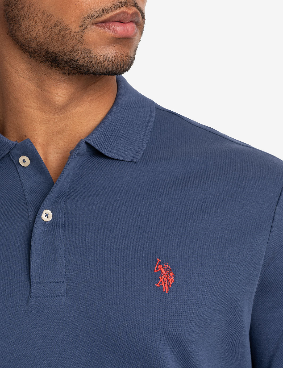 SOLID INTERLOCK POLO SHIRT– U.S. Polo Assn.