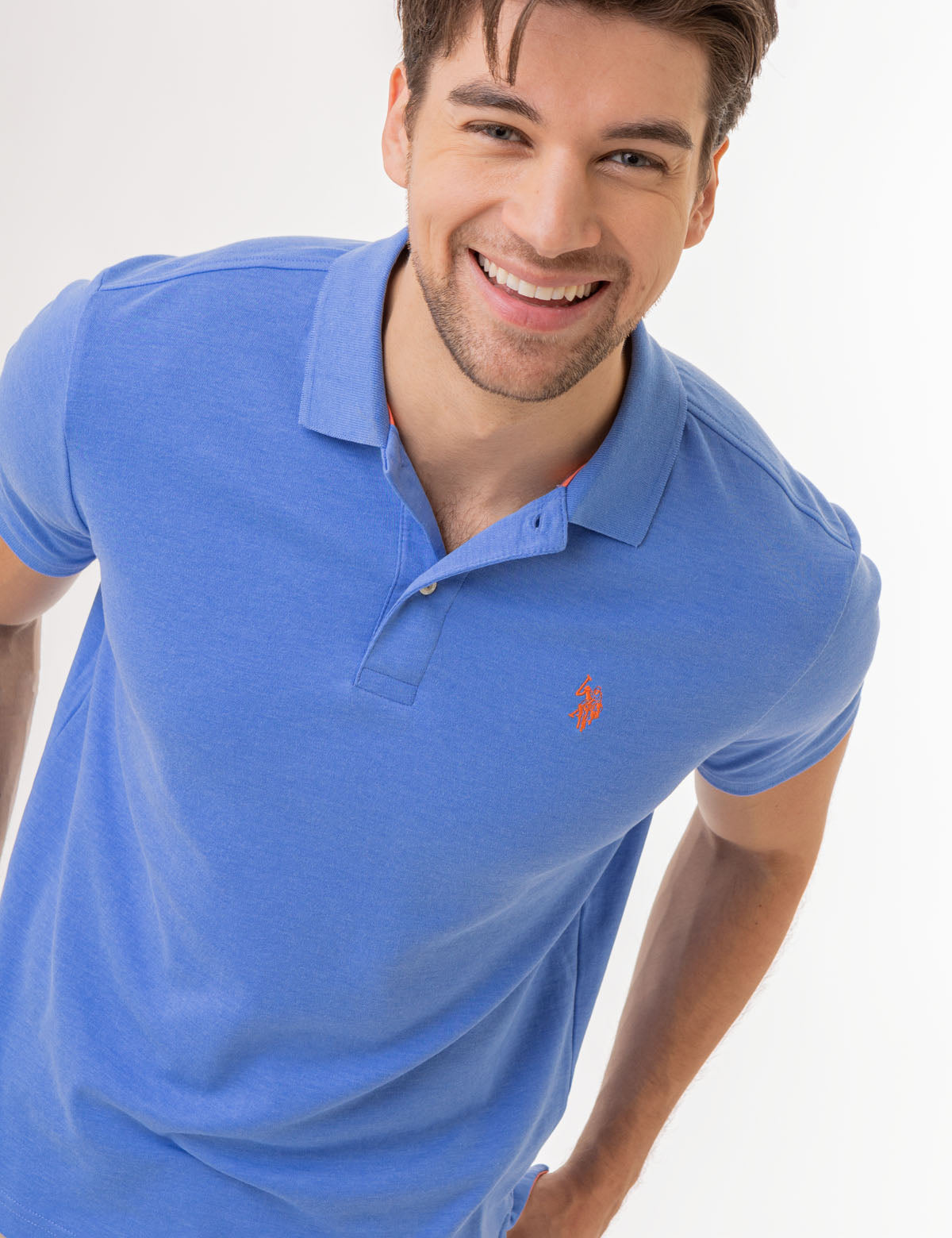 SOLID INTERLOCK POLO SHIRT– U.S. Polo Assn.