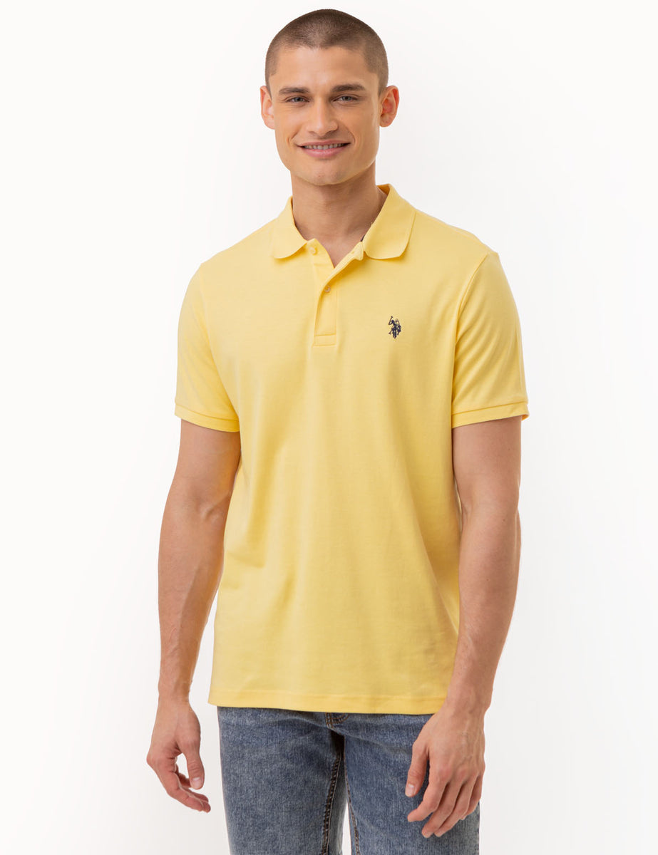 SOLID INTERLOCK POLO SHIRT– U.S. Polo Assn.
