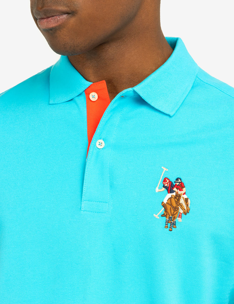 MULTI COLOR BIG LOGO POLO SHIRT– U.S. Polo Assn.