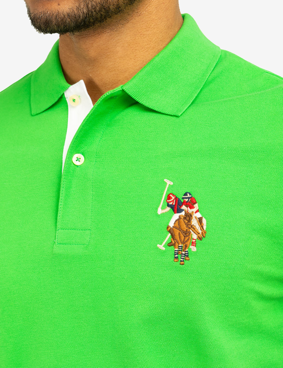 MULTI COLOR BIG LOGO POLO SHIRT– U.S. Polo Assn.