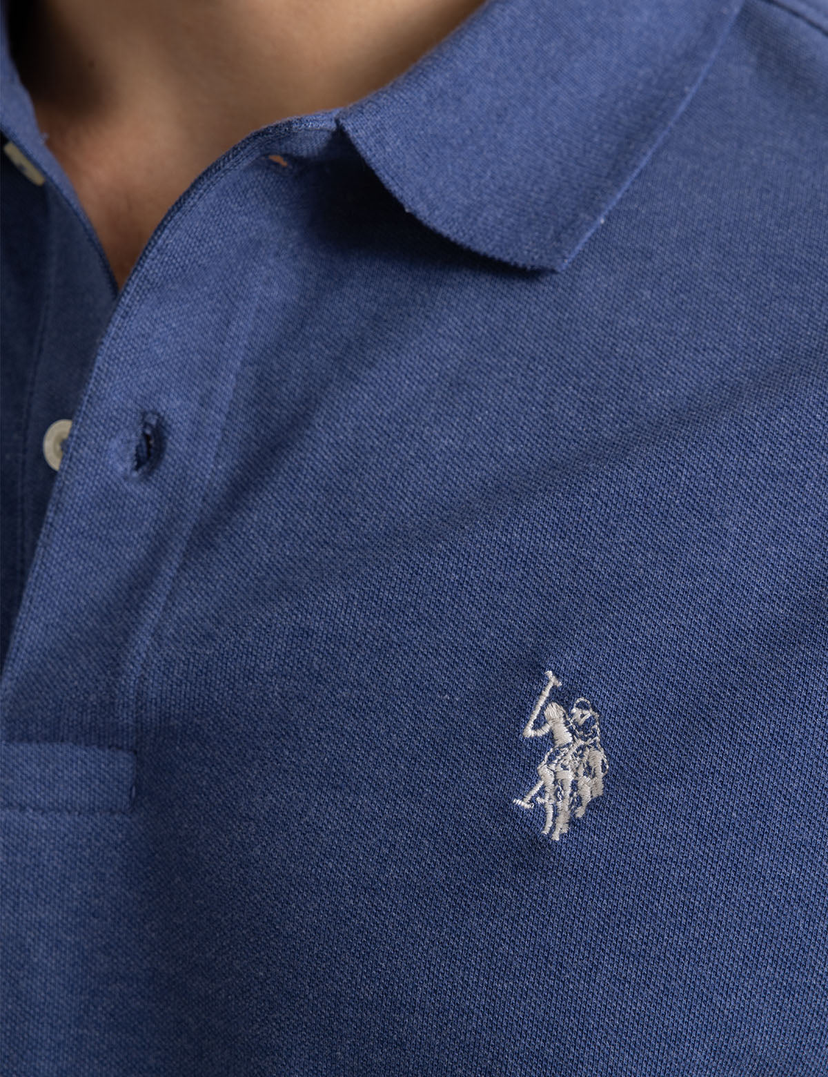 SOLID PIQUE SMALL LOGO POLO SHIRT– U.S. Polo Assn.