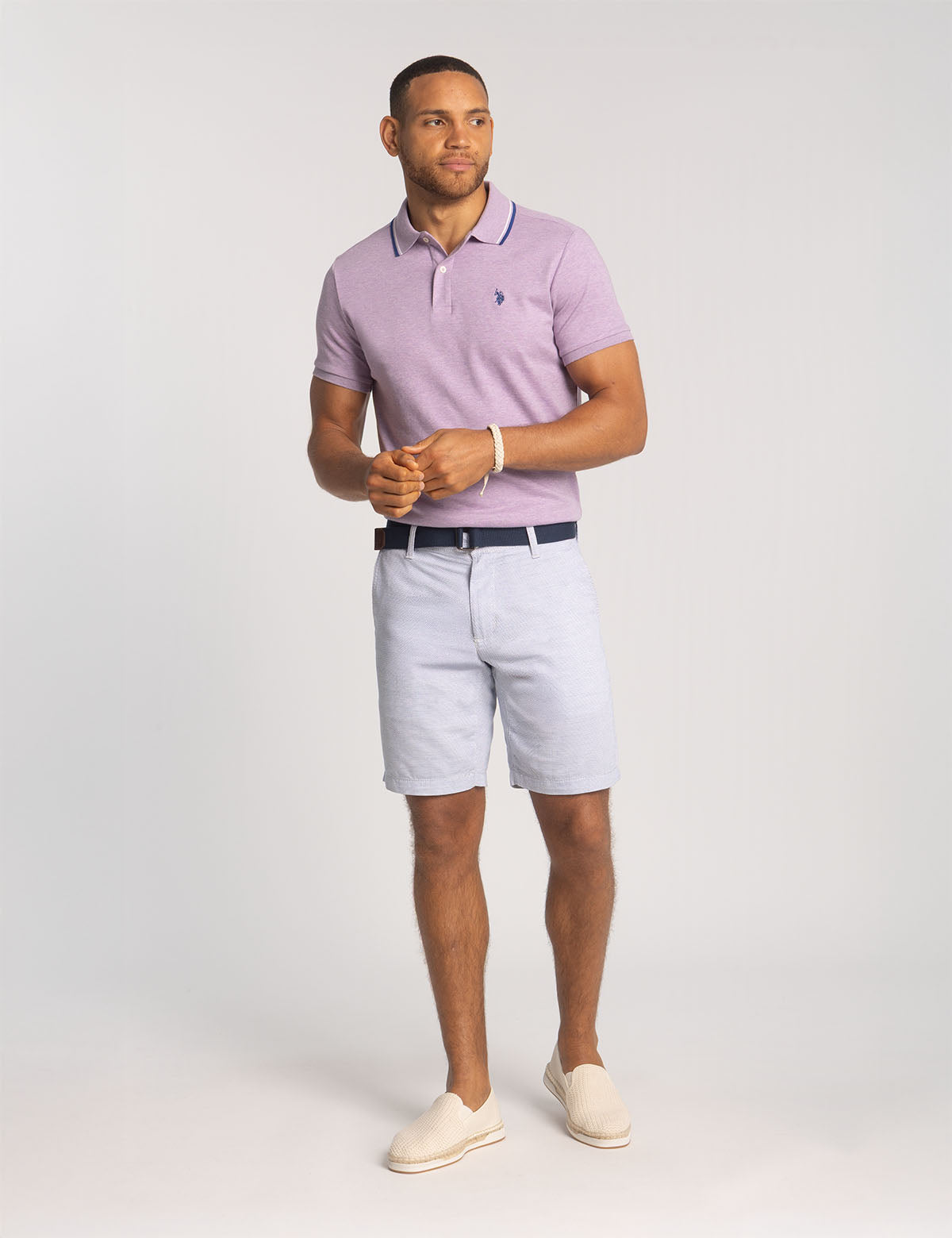 DOBBY PATTERN MASON SHORT– U.S. Polo Assn.