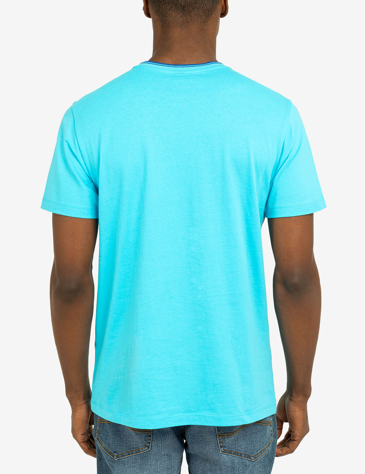 TIPPED CREW NECK COLLAR T-SHIRT– U.S. Polo Assn.