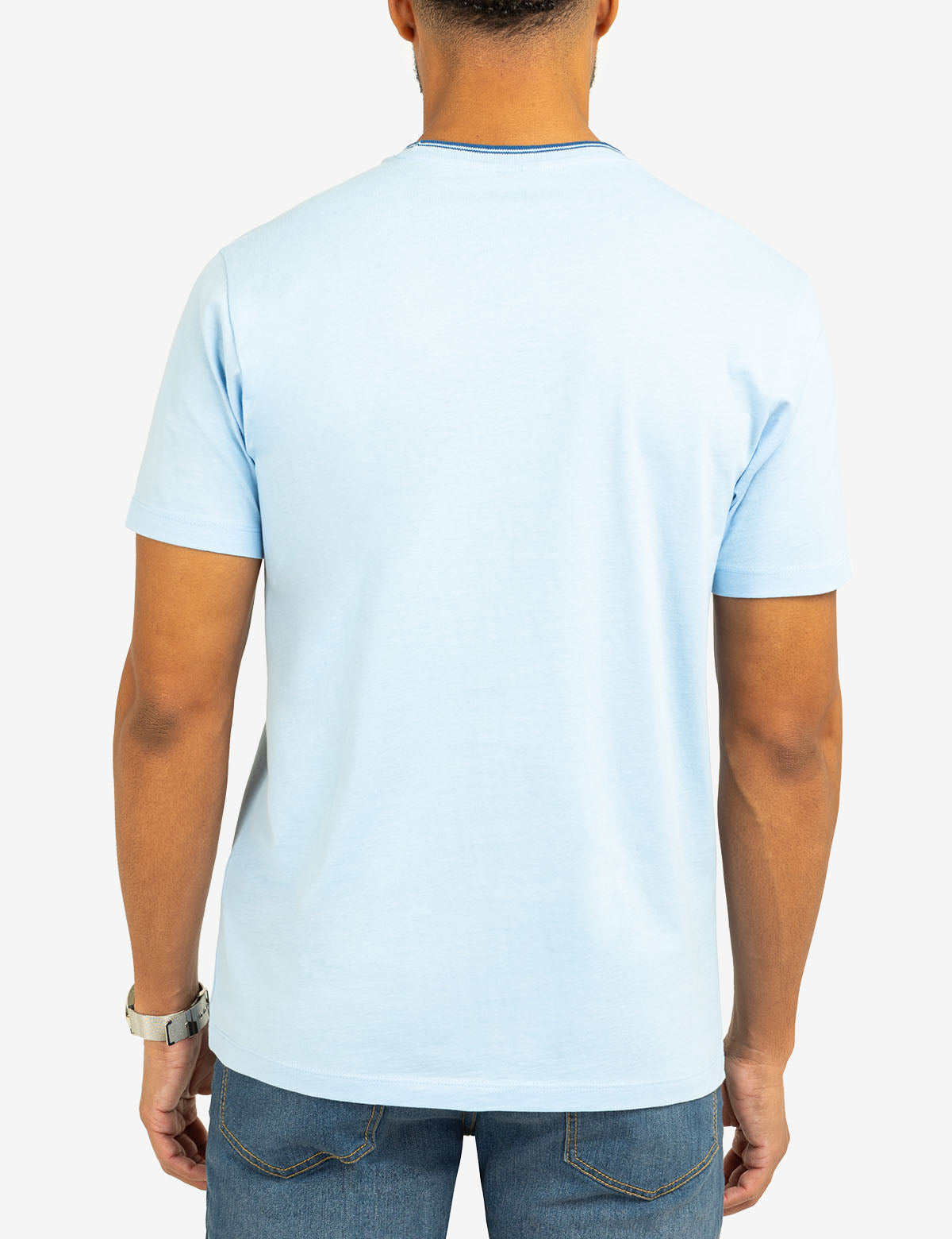 TIPPED CREW NECK COLLAR T-SHIRT– U.S. Polo Assn.
