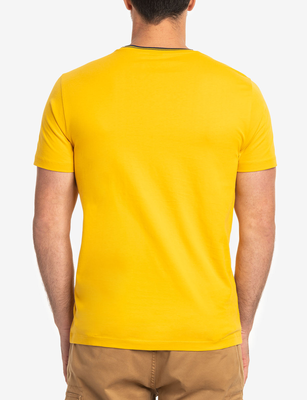 TIPPED CREW NECK COLLAR T-SHIRT– U.S. Polo Assn.