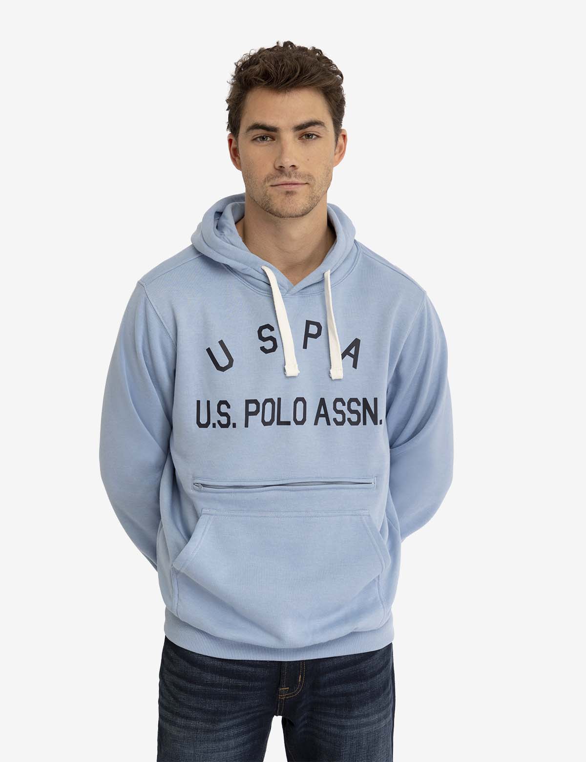 USPA FLEECE GRAPHIC PULLOVER HOODIE– U.S. Polo Assn.