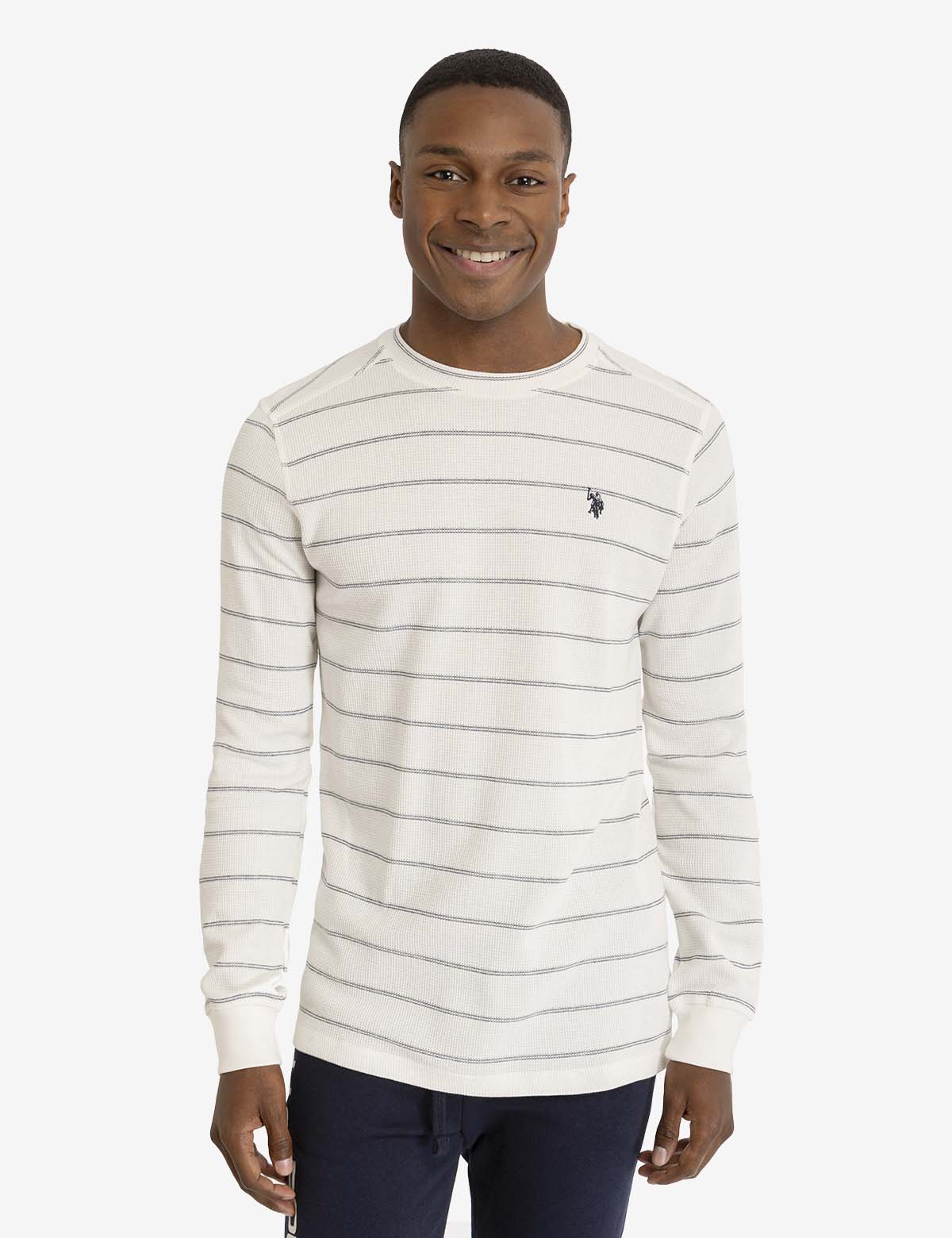 YARN DYE STRIPE THERMAL– U.S. Polo Assn.