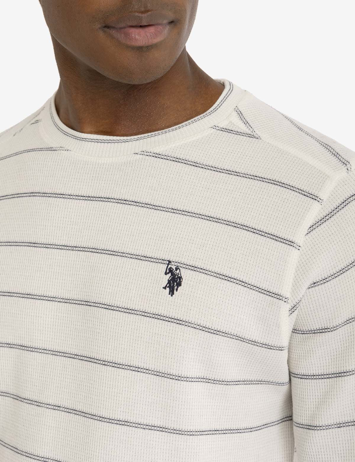 YARN DYE STRIPE THERMAL– U.S. Polo Assn.