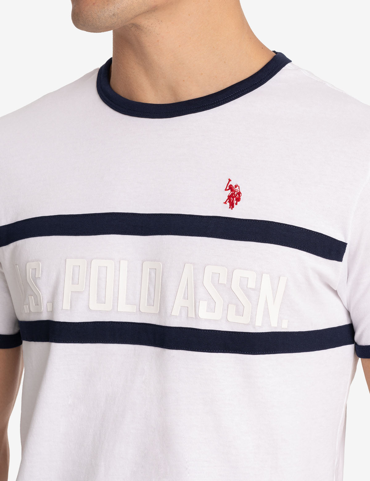 CREW NECK RINGER LOGO T-SHIRT– U.S. Polo Assn.