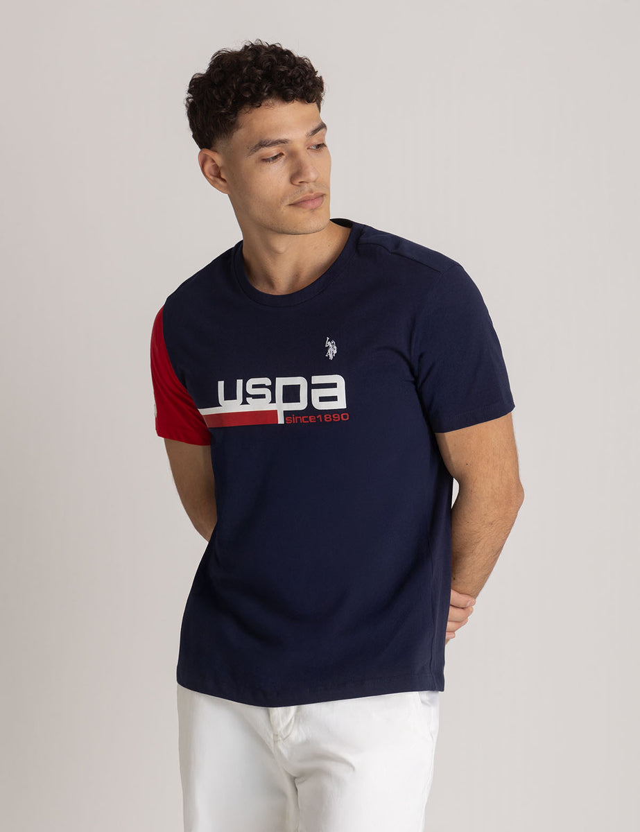 USPA GRAPHIC CREW NECK T-SHIRT– U.S. Polo Assn.