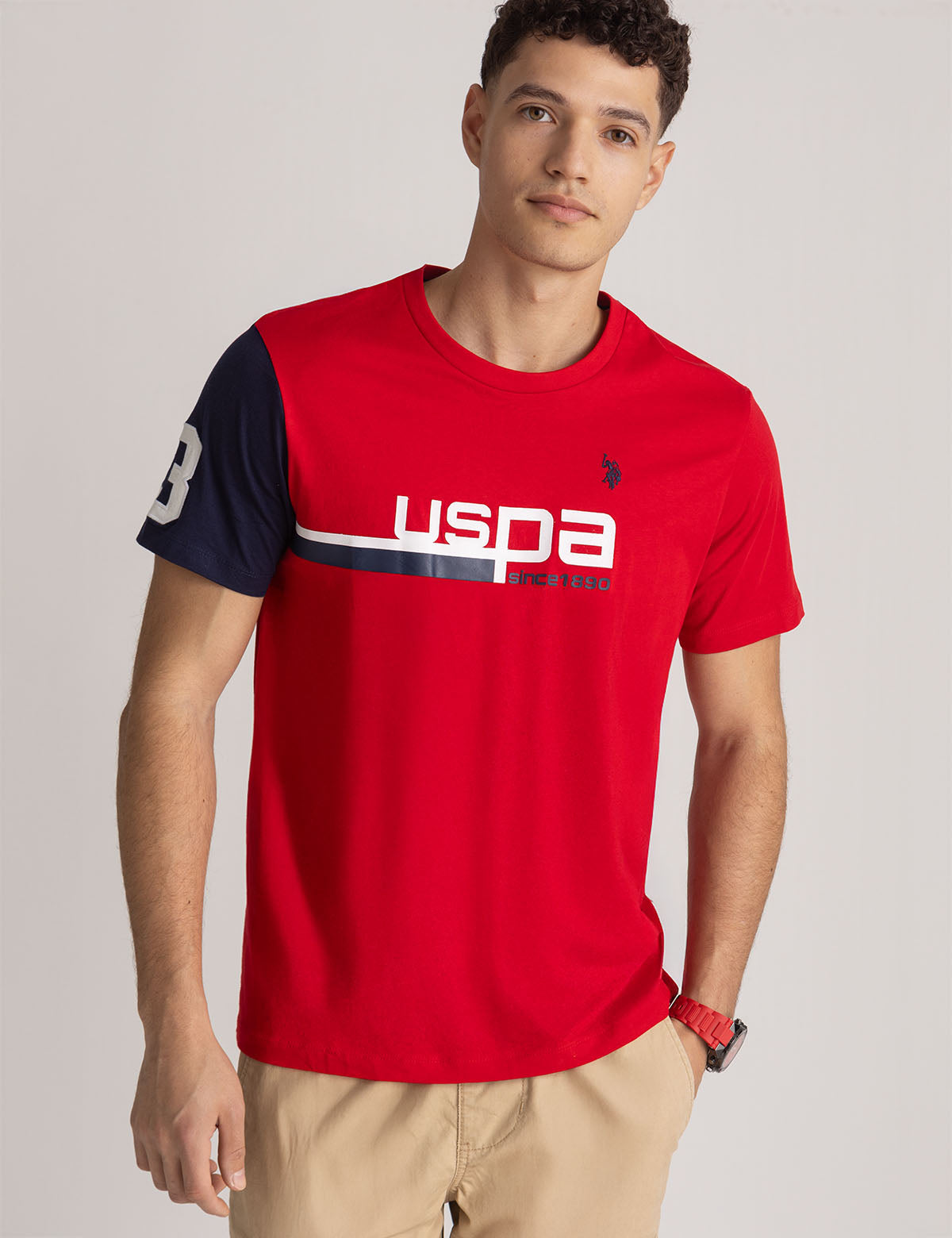 USPA GRAPHIC CREW NECK T-SHIRT– U.S. Polo Assn.