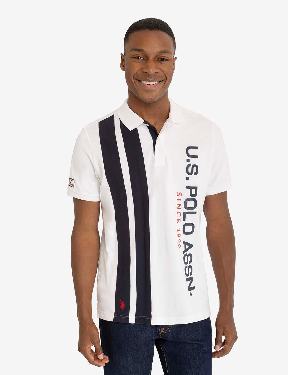 VERTICAL COLORBLOCK PIQUE POLO SHIRT– U.S. Polo Assn.