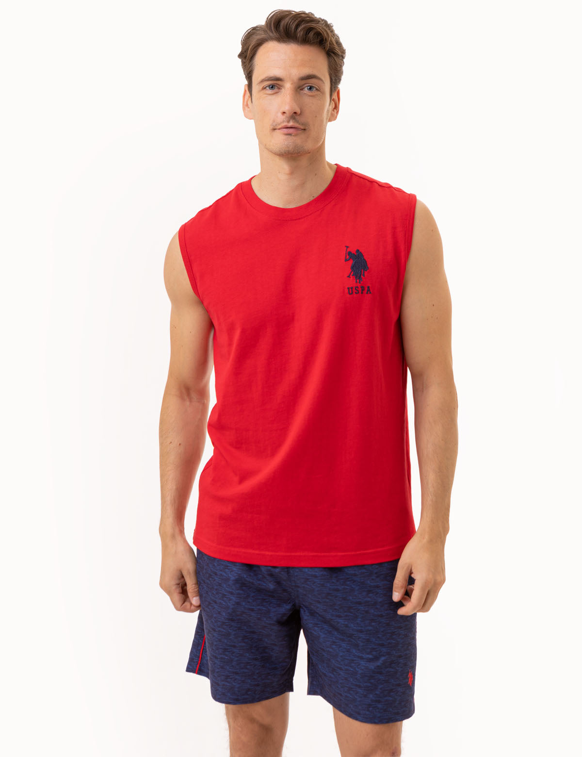 BASIC JERSEY MUSCLE TANK– U.S. Polo Assn.