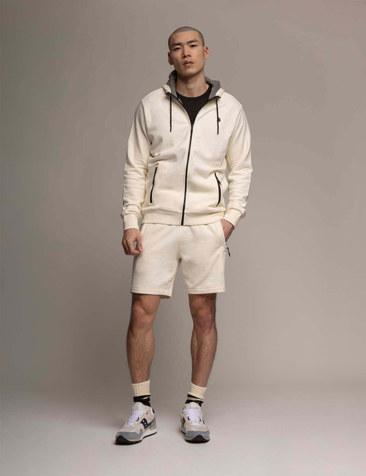 WHITE LABEL FULL ZIP FRENCH TERRY HOODIE– U.S. Polo Assn.