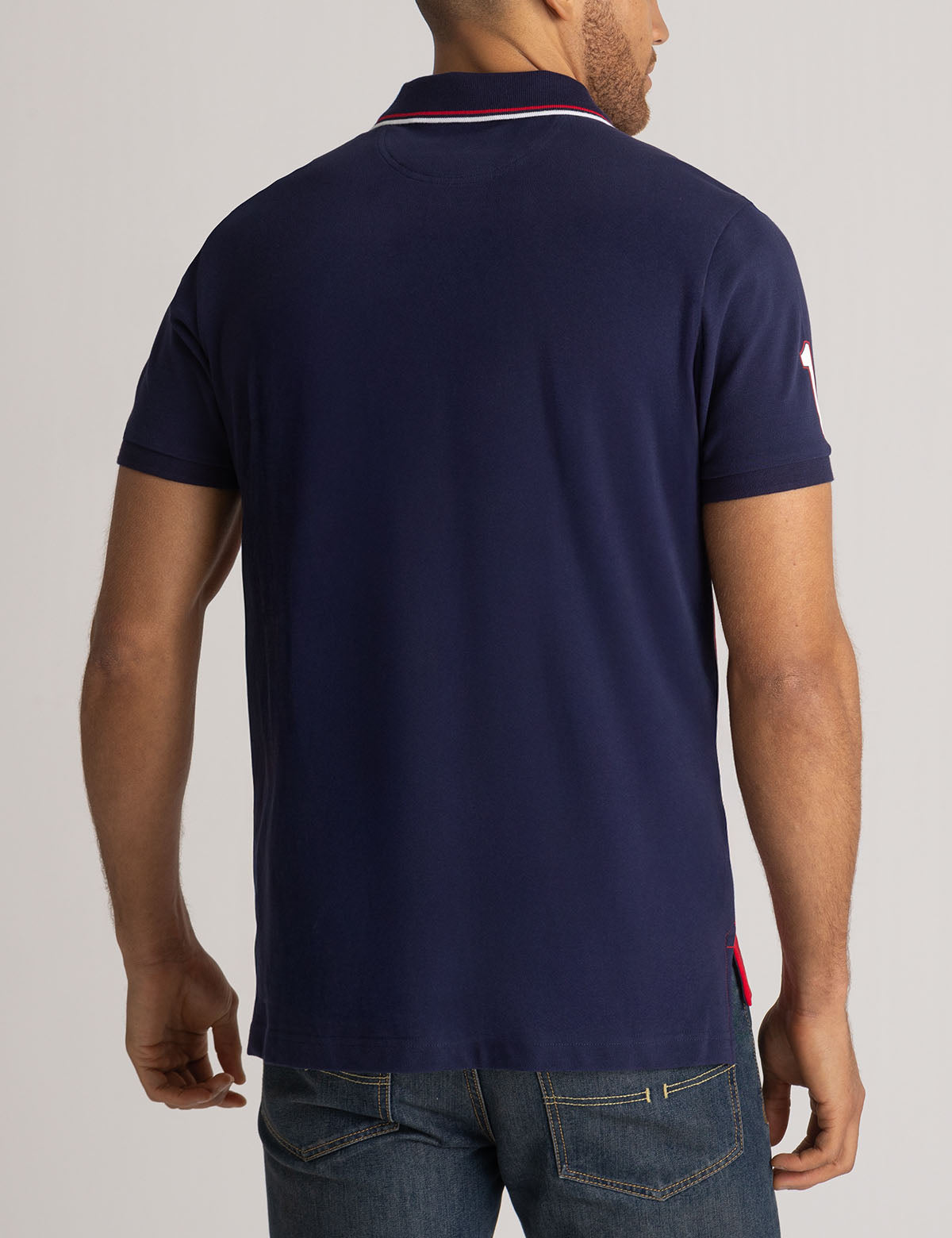 FLAG COLOR BLOCK PIQUE POLO SHIRT– U.S. Polo Assn.