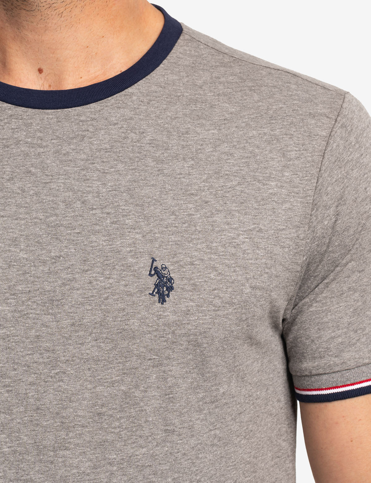 SIGNATURE STRIPE TRIM RINGER T-SHIRT– U.S. Polo Assn.
