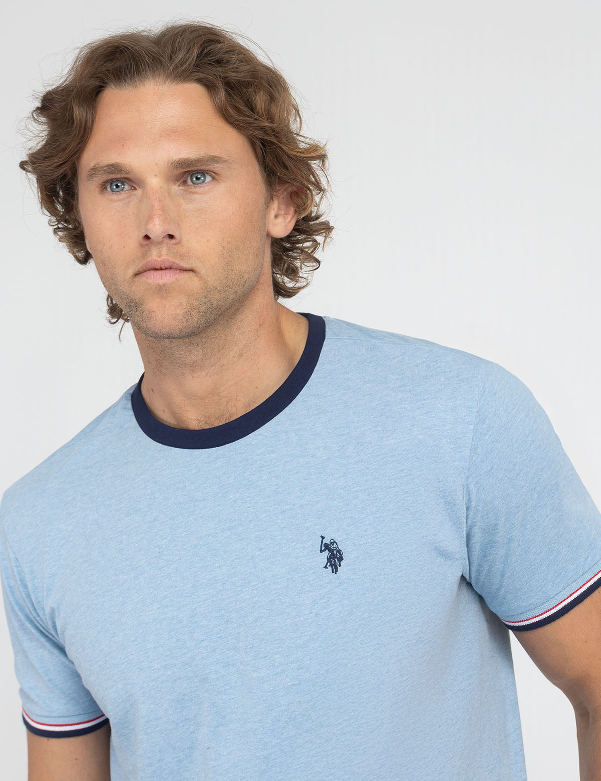 SIGNATURE STRIPE TRIM RINGER T-SHIRT– U.S. Polo Assn.