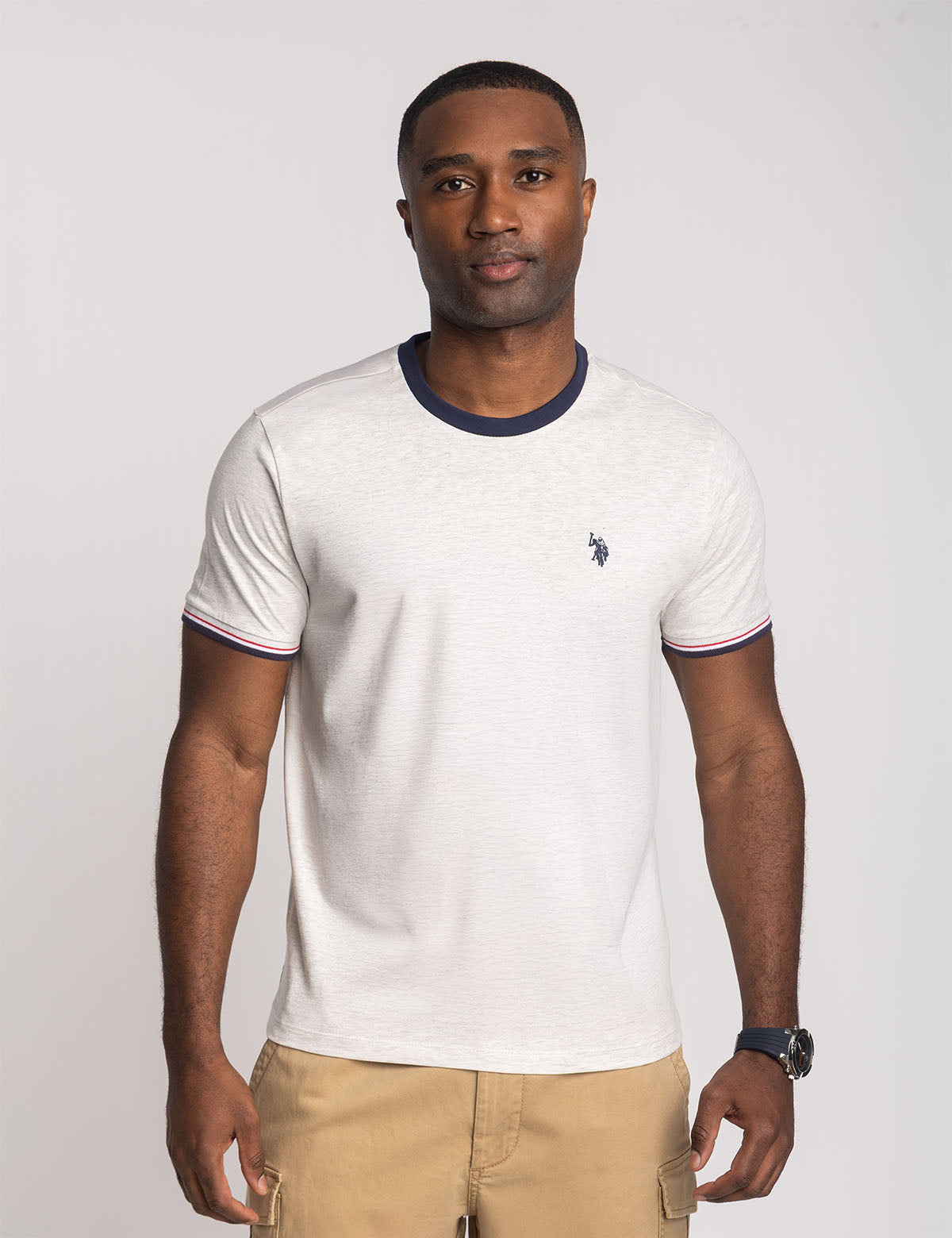SIGNATURE STRIPE TRIM RINGER T-SHIRT– U.S. Polo Assn.
