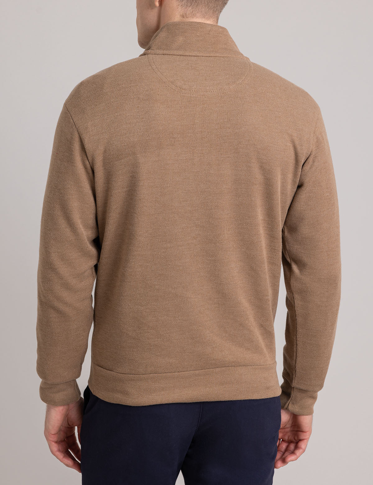 1/4 ZIP MOCK NECK FLATBACK PULLOVER– U.S. Polo Assn.