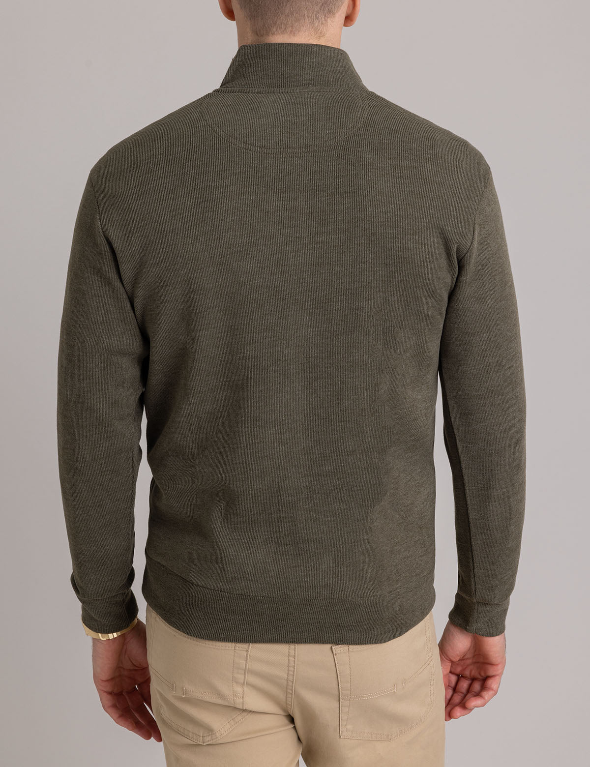 1/4 ZIP MOCK NECK FLATBACK PULLOVER– U.S. Polo Assn.