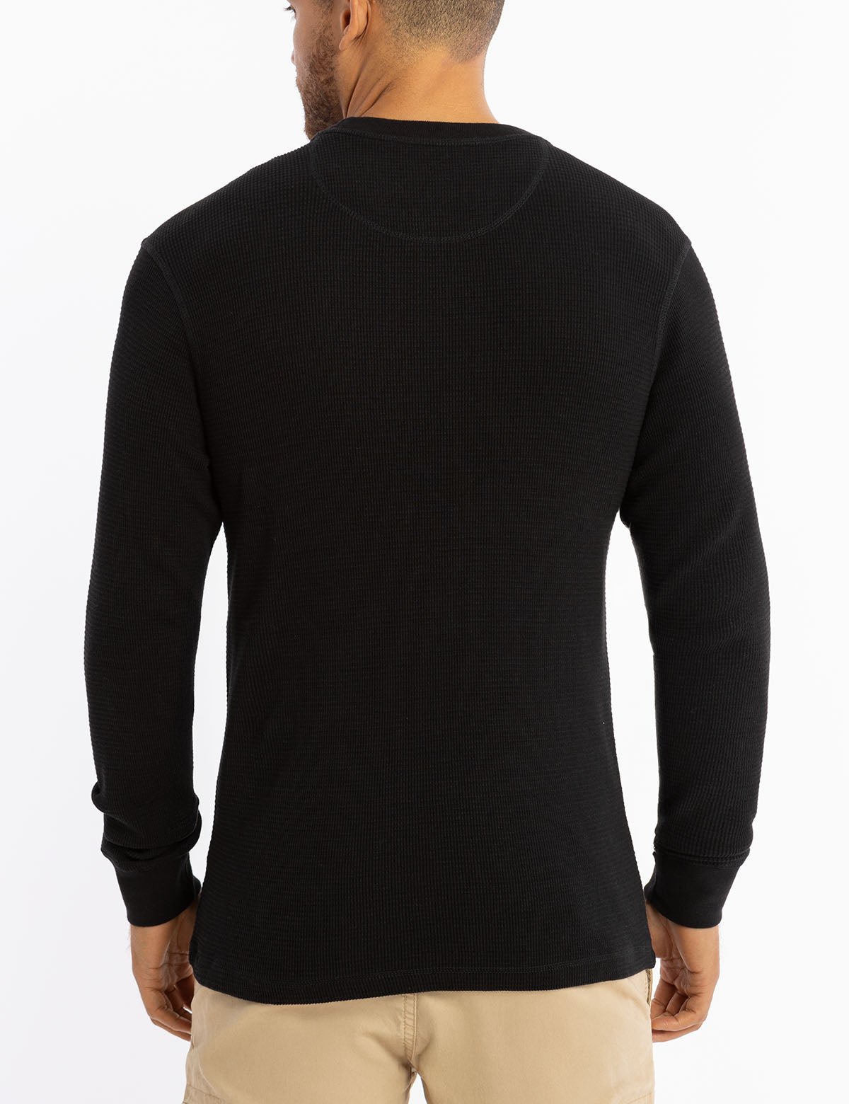 SOLID RIB KNIT CREW NECK PULLOVER– U.S. Polo Assn.