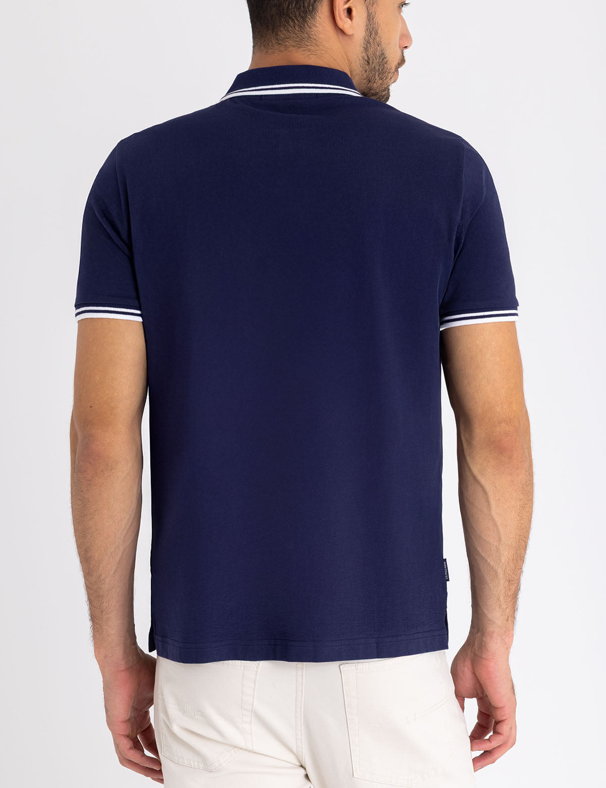 ZIPPER PLACKET TIPPED JERSEY POLO SHIRT– U.S. Polo Assn.