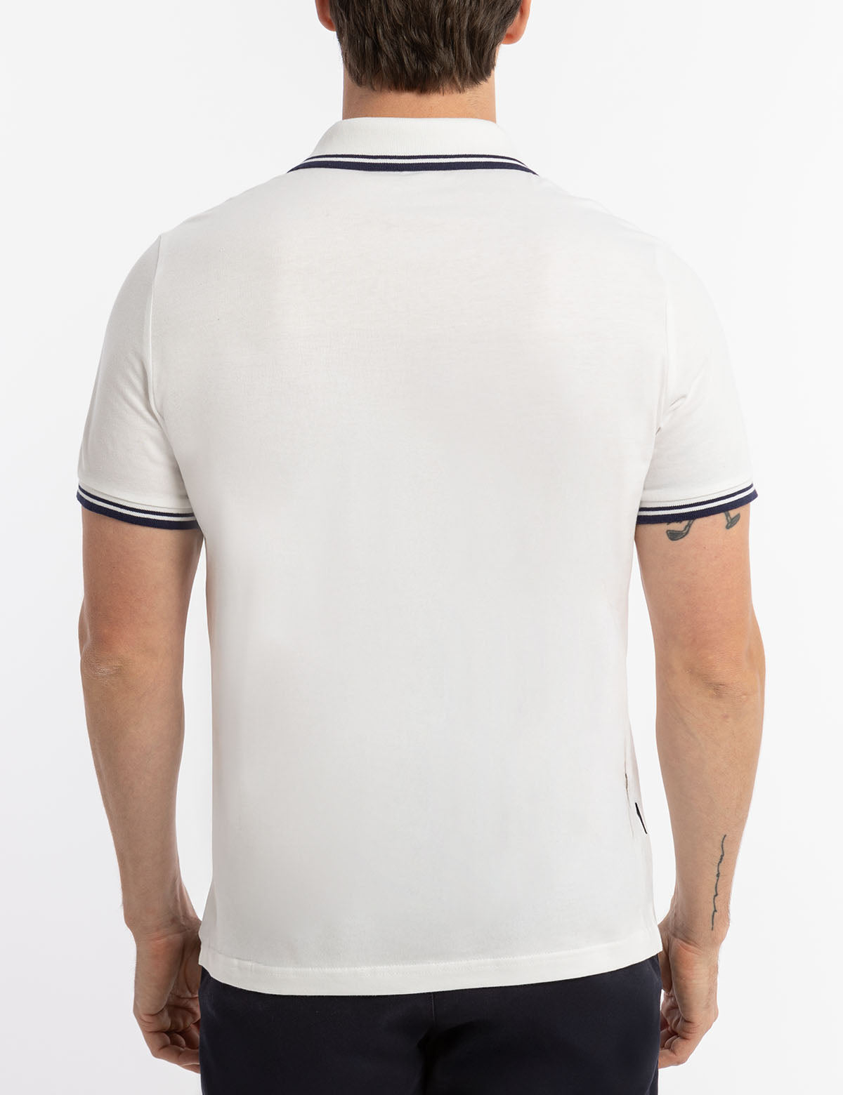 ZIPPER PLACKET TIPPED JERSEY POLO SHIRT– U.S. Polo Assn.