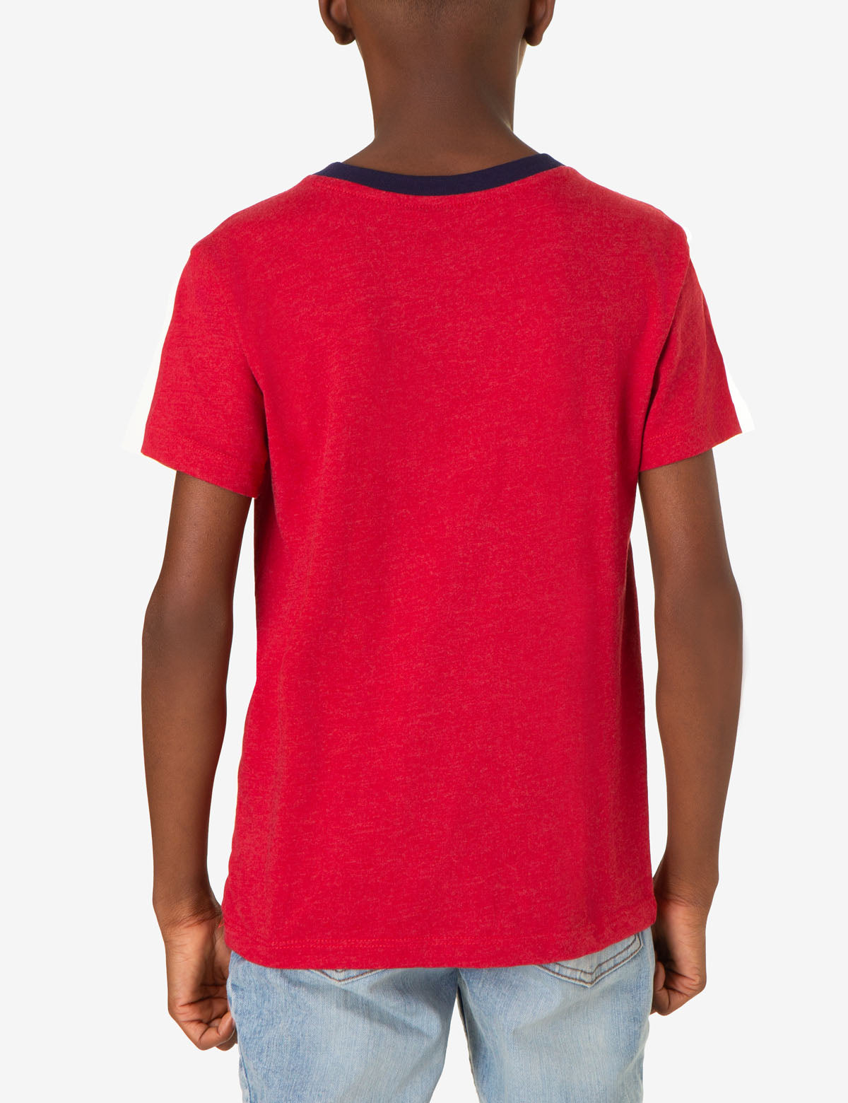 BOYS RINGER CREW NECK T-SHIRT– U.S. Polo Assn.