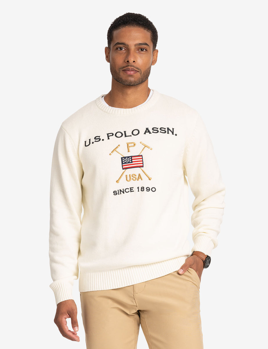 USPA MALLET CREW NECK SWEATER– U.S. Polo Assn.