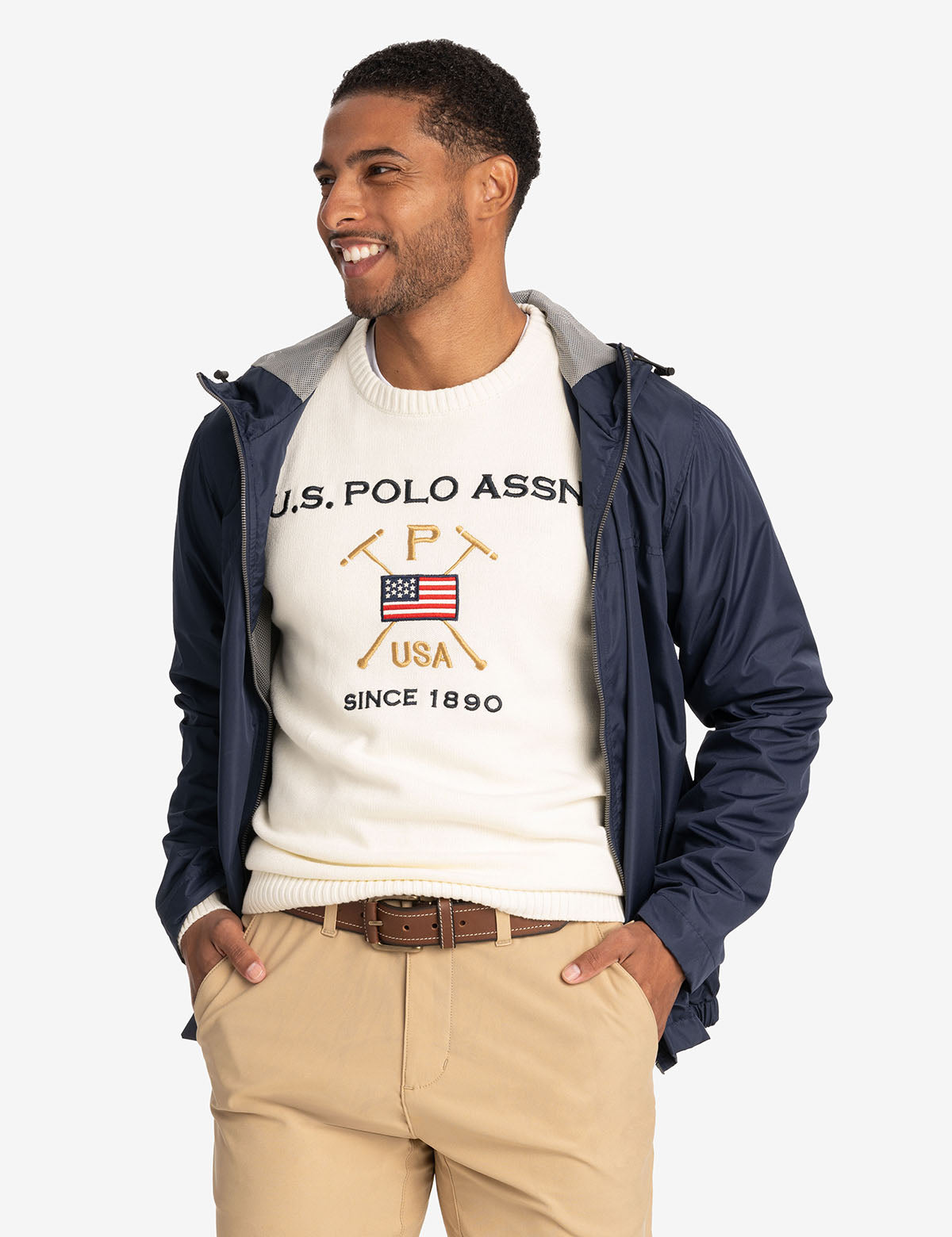 USPA MALLET CREW NECK SWEATER– U.S. Polo Assn.