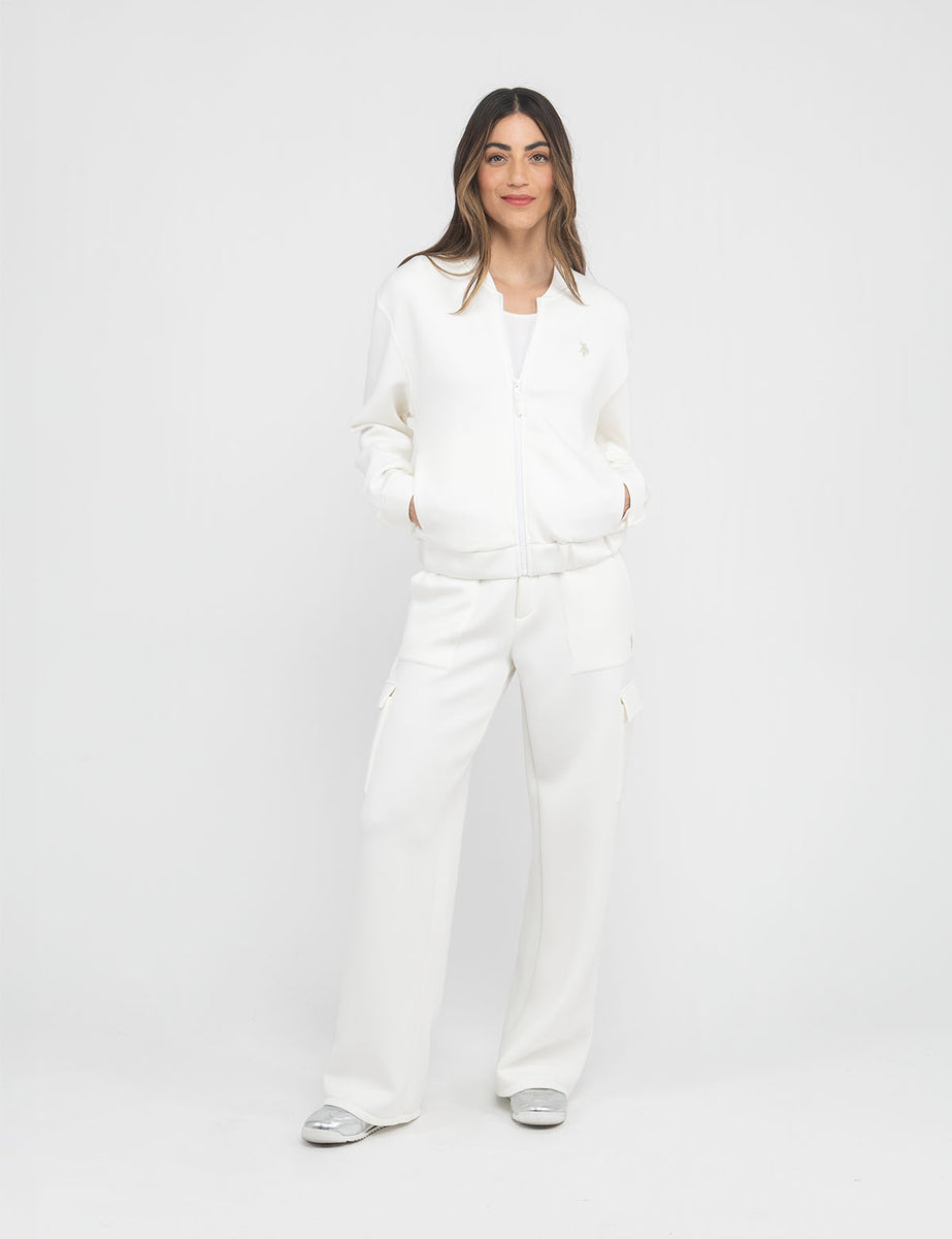 WHITE LABEL FULL ZIP JACKET– U.S. Polo Assn.