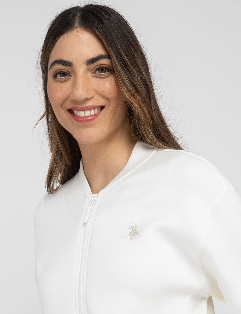 WHITE LABEL FULL ZIP JACKET– U.S. Polo Assn.