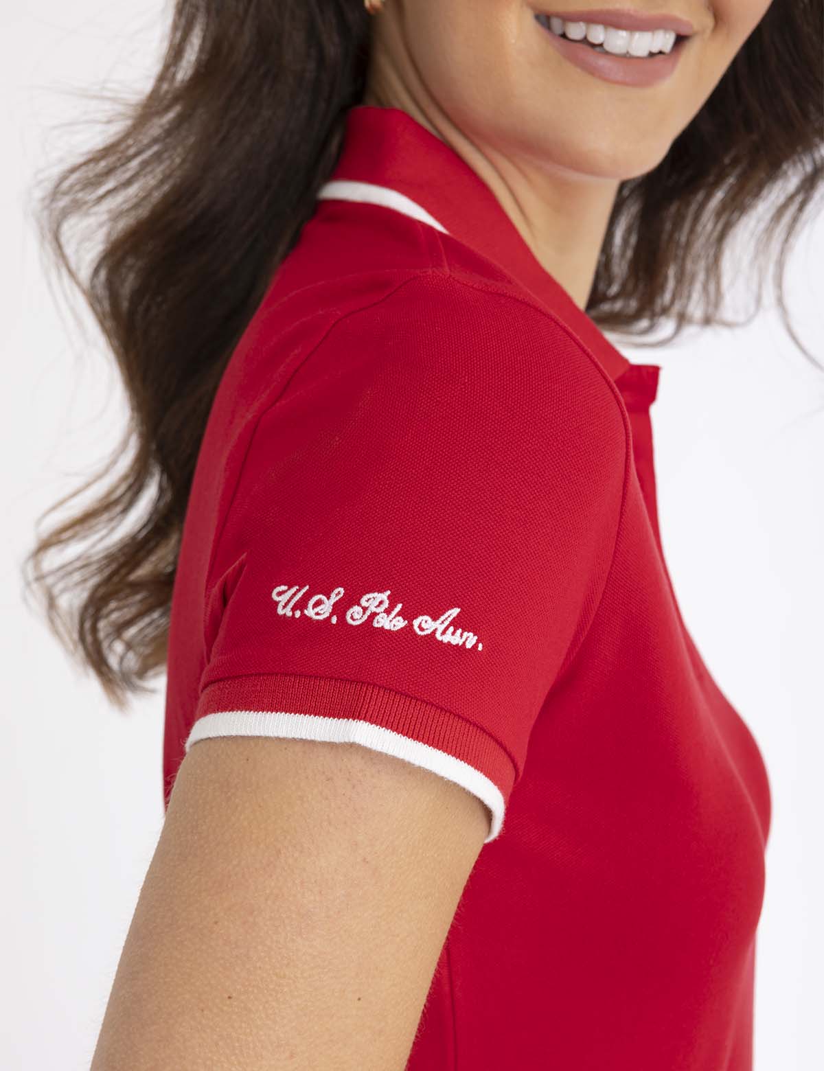 TIPPED SOLID POLO SHIRT– U.S. Polo Assn.