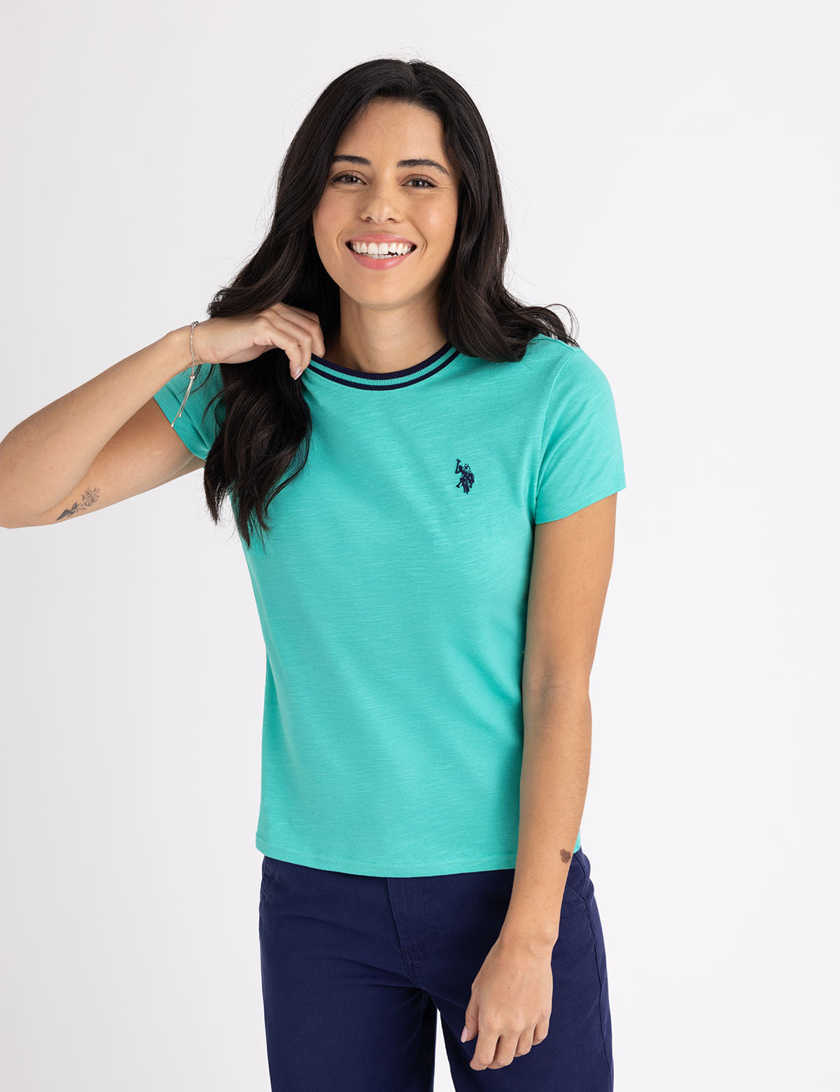 RINGER NECK TRIM T-SHIRT– U.S. Polo Assn.