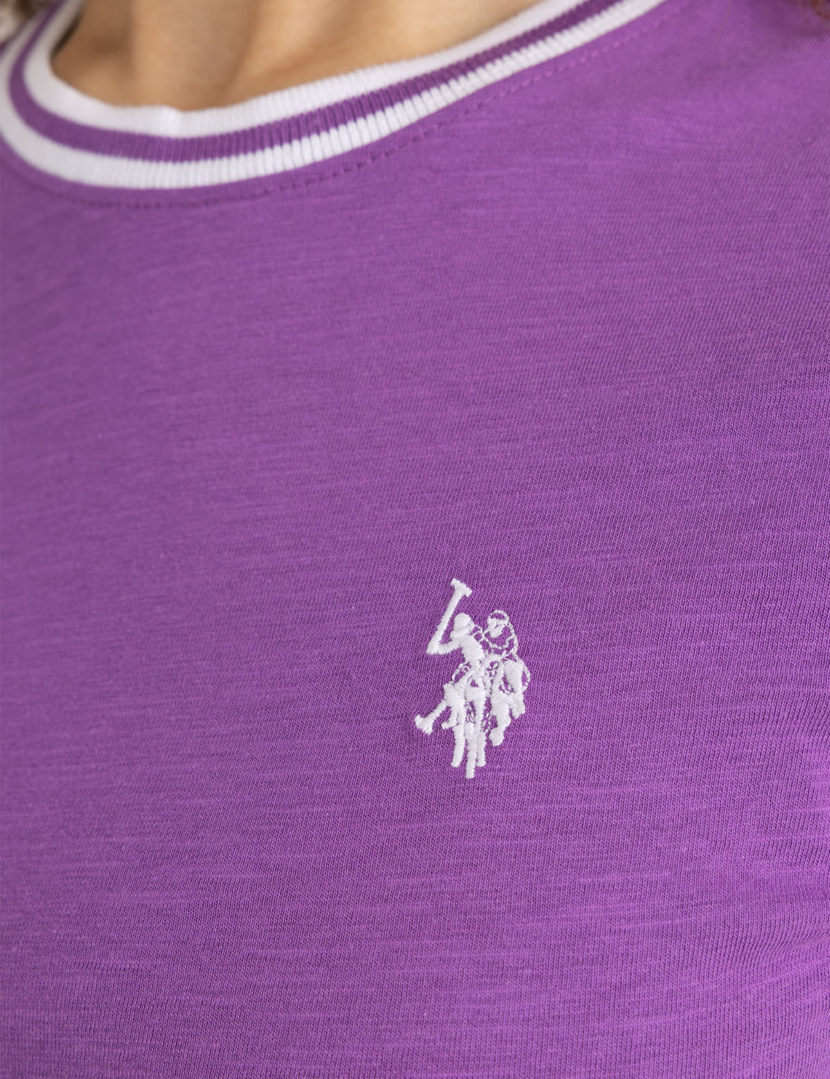 RINGER NECK TRIM T-SHIRT– U.S. Polo Assn.