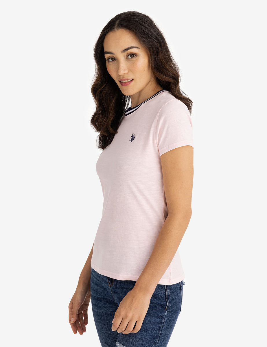 RINGER NECK TRIM T-SHIRT– U.S. Polo Assn.