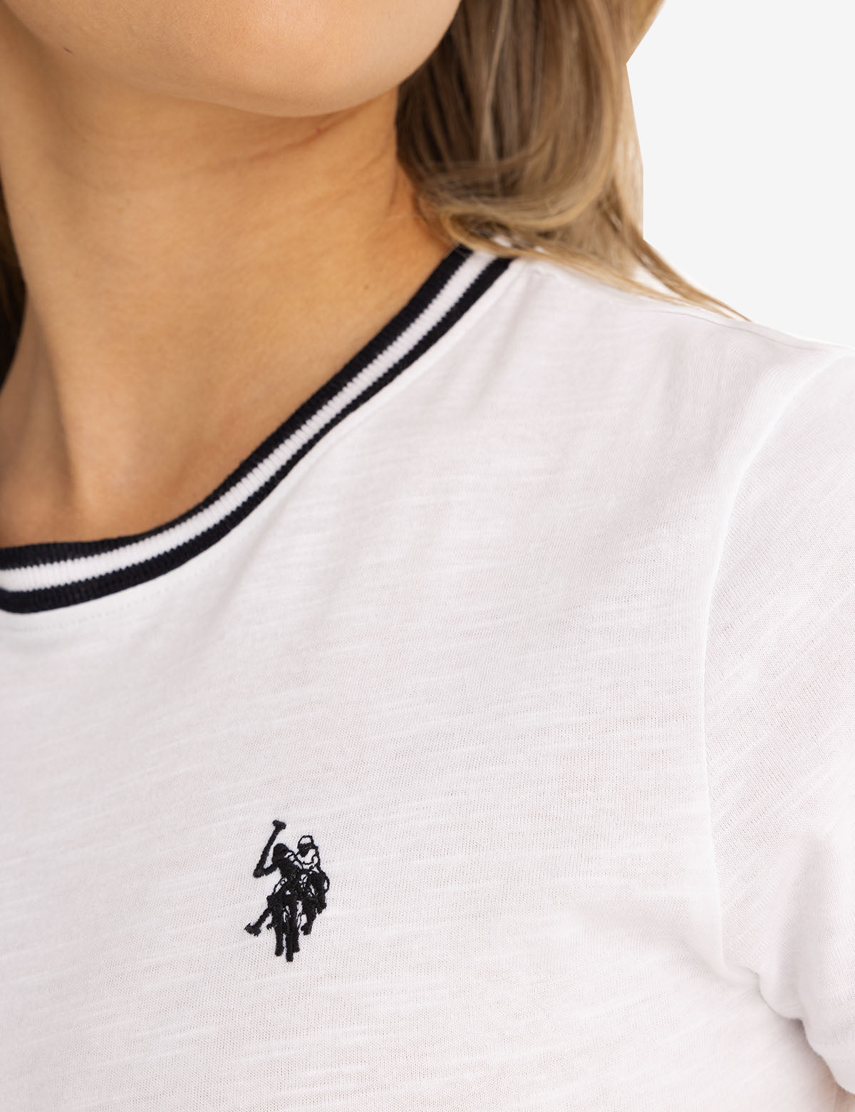 RINGER NECK TRIM T-SHIRT– U.S. Polo Assn.