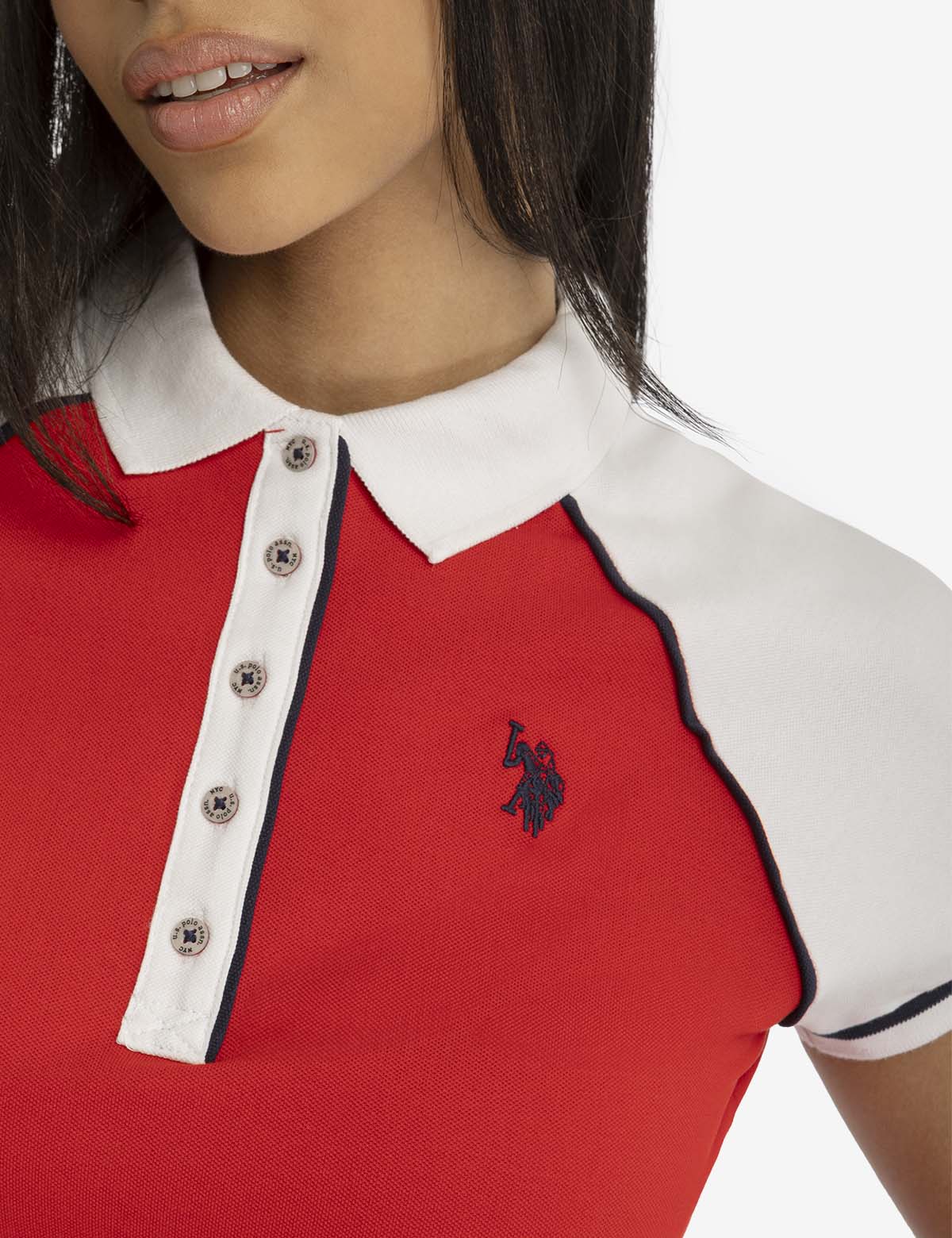 COLORBLOCK RAGLAN POLO SHIRT– U.S. Polo Assn.