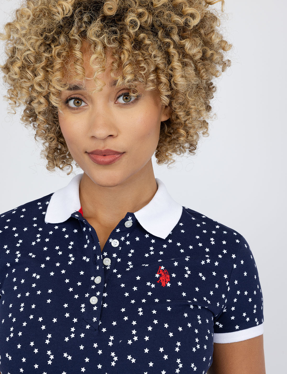 STAR PRINT POLO SHIRT– U.S. Polo Assn.