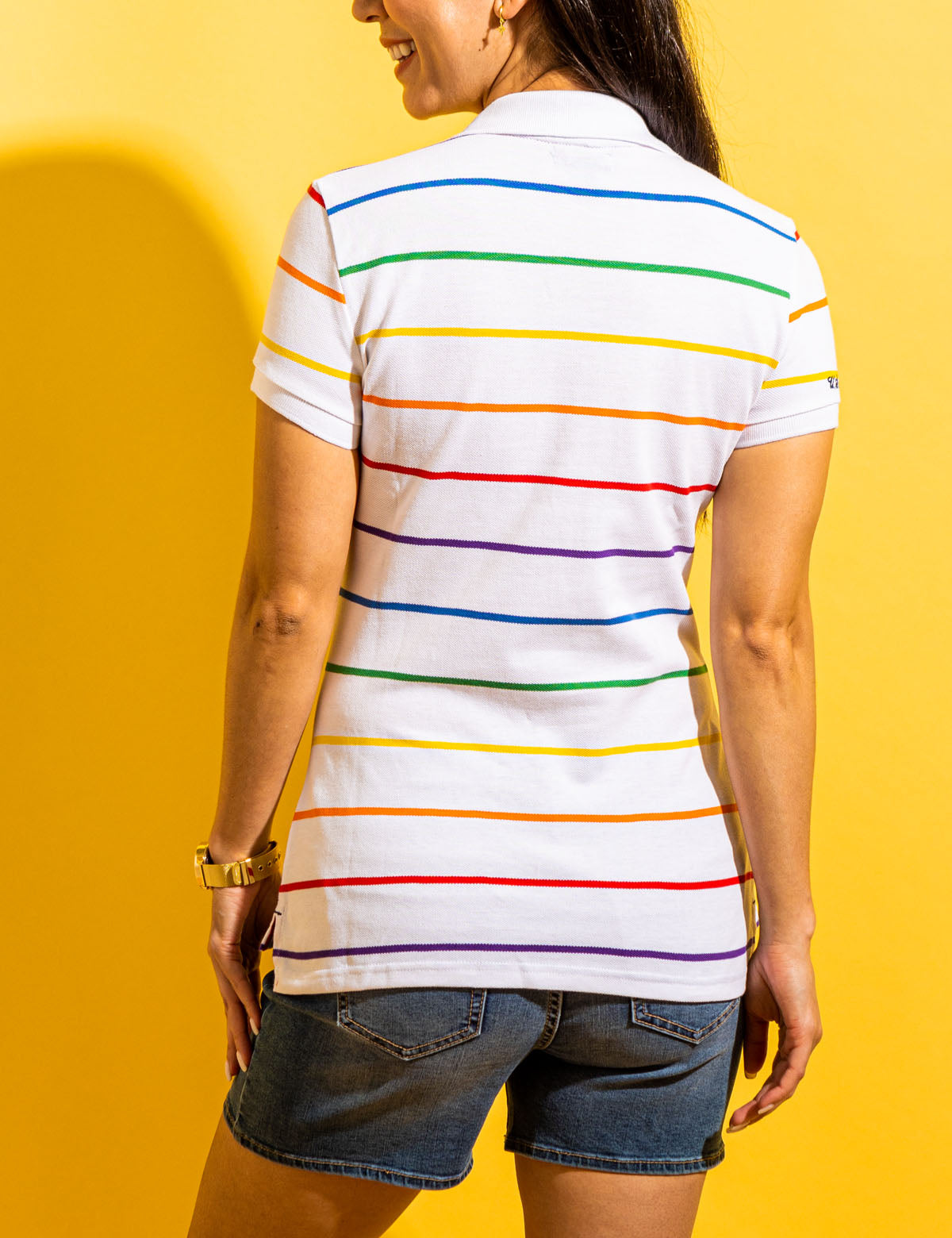 PRIDE STRIPE POLO SHIRT– U.S. Polo Assn.